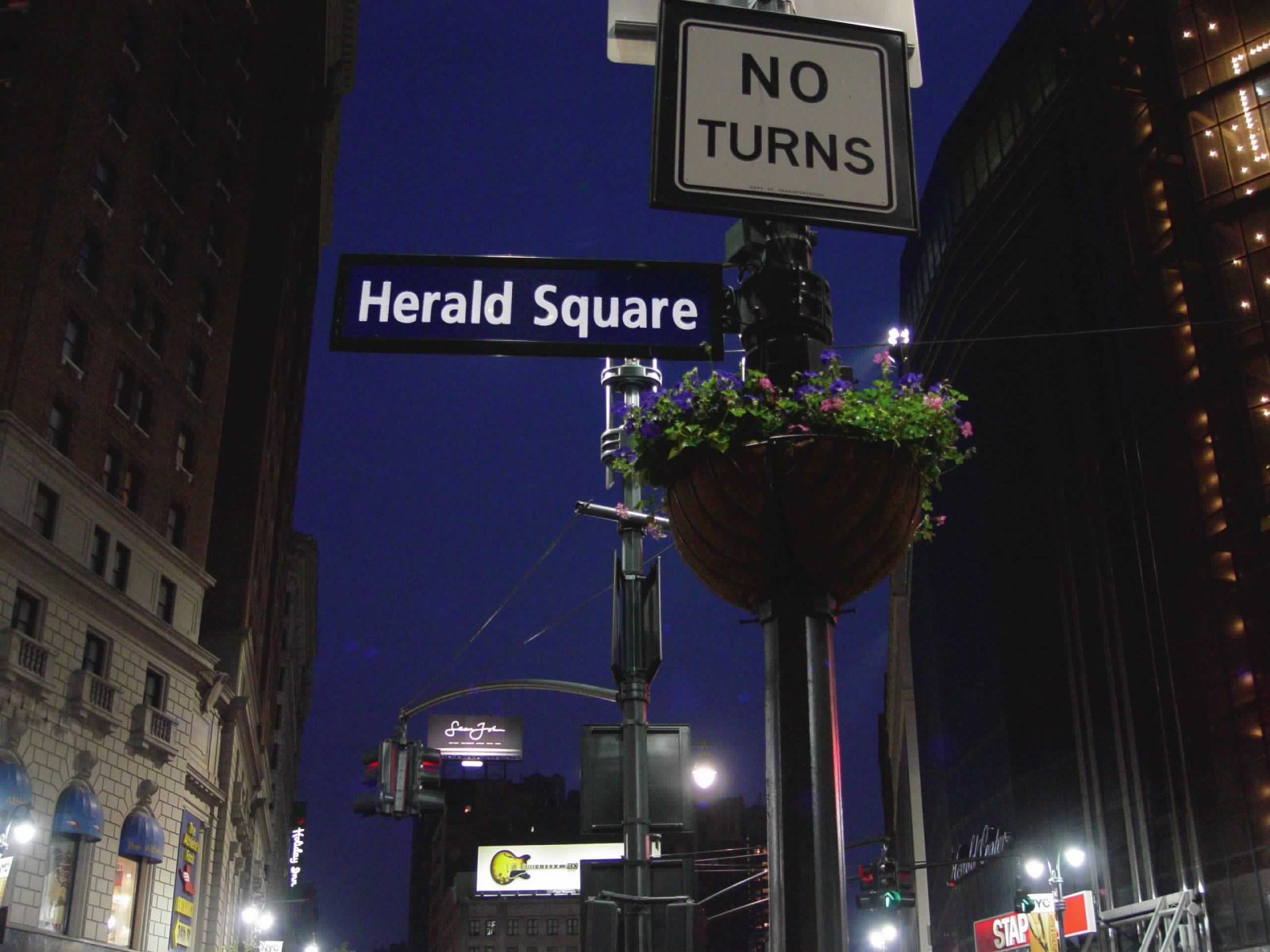 Flag Mounted Illuminated Signs - FLN-MAR